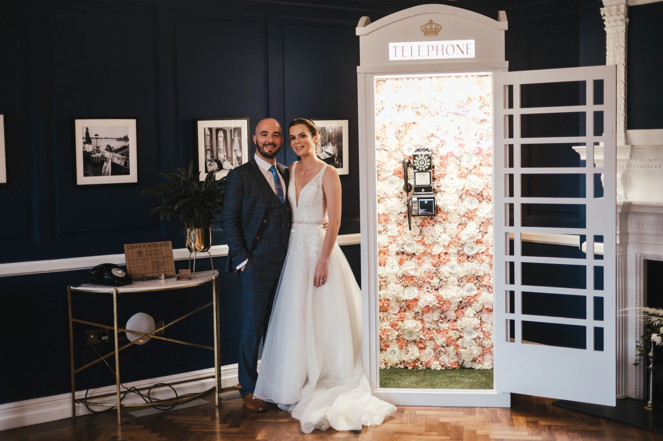 Telephone Box Audio Guestbook Cheshire | Weddings